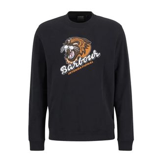 Barbour Herren, Sweatshirts & Hoodies, Schwarzk, SGr&ouml;&szlig;e