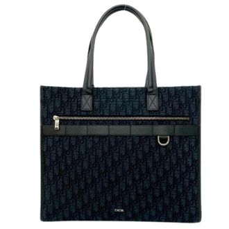 Dior Tote en toile Pre-owned - Femme - Pre-owned - Noir - Taille: ONE Size