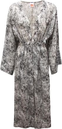 Sundek Femme, Robes, Noir, Taille: 38 FR Kimono Dress