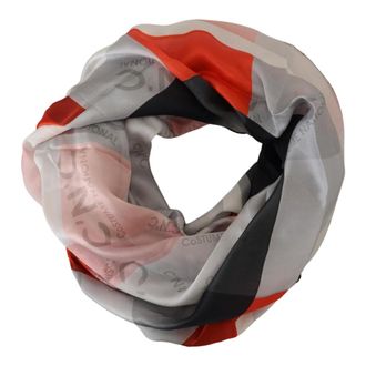 Costume National Femme, Accessoires, Multicolore, Taille: ONE Size Silk Square Scarf