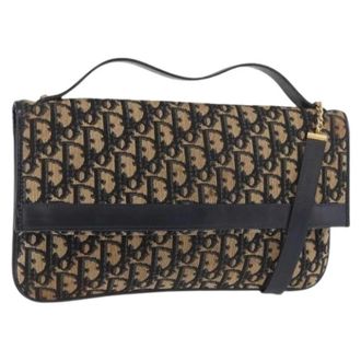 Dior Pre-owned Vintage Trotter Canvas Shoulder Bag - - Pre-owned - Damen - Mehrfarbig - ONE SIZE