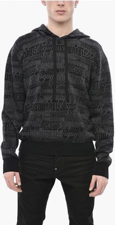 Dsquared2 Hooded Wool Sweater size Xl