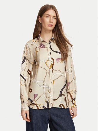 Marella Hemd 2625116102200 Creme Regular Fit