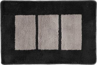 Rhomtuft Badteppiche Liberty anthrazit-perlgrau - 409 50x60 cm