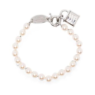 Vivienne Westwood Small Claude Bracelet - - Accessories - Damen - Grau - ONE SIZE