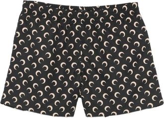 Marine Serre Homme, Maillots de bain, Multicolore, Taille: S Moon Printed Swim Shorts