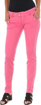 Met Slim Fit Denim Jeans - - Jeans - Damen - Rosa - W29