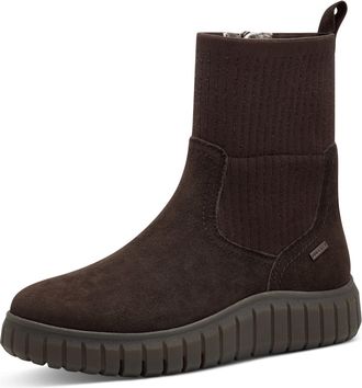 Tamaris Damen 8-86408-41 Stiefel, Mocca Wildleder, 41 EU