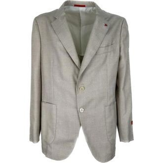 Isaia Blazers - - Jackets - Herren - Wei&szlig; - 2XL
