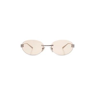 Balenciaga Gossip Oval AF Sonnenbrille - - Accessories - unisex - Grau - ONE SIZE