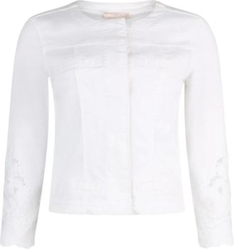 Liu Jo Femme, Vestes, Blanc, Taille: 38 FR Kate Jacket