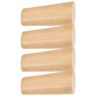 Soimiss Holz M&ouml;belbeine 12cm Schr&auml;g Eiche M&ouml;belst&uuml;tzf&uuml;&szlig;e f&uuml;r Sofa Kommode Schrank M&ouml;belzubeh&ouml;r