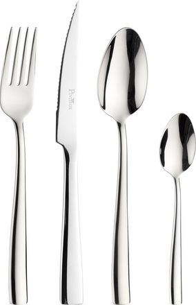 Pintinox Besteckset 24-teilig, Amalfi Serie, Edelstahl 18/10, 6 Personen, Besteckset