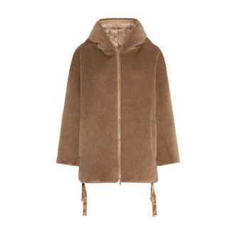 Max Mara Olivia Fur - - Jackets - Damen - Braun - M