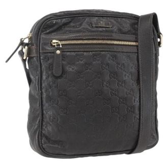 Gucci Pre-owned Leder Umh&auml;ngetasche - - Pre-owned - Damen - Braun - ONE SIZE