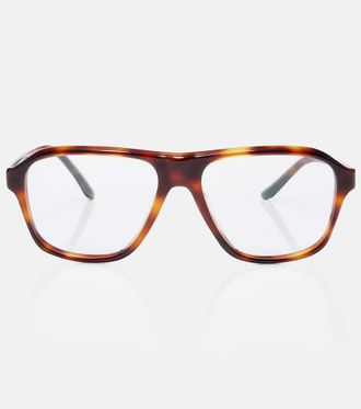 Khaite X Oliver Peoples Eckige Brille