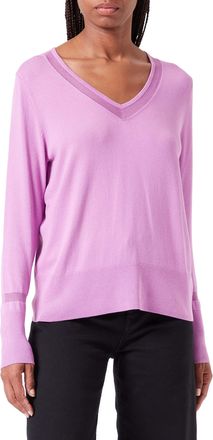Comma Damen 60.2.61.17.170.2119634 Pullover, 4730 pink, 42