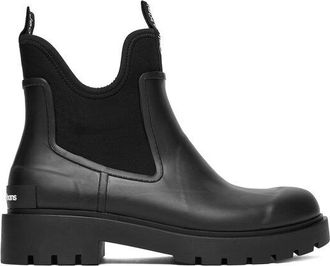 Calvin Klein Jeans Gummistiefel Mid Rainboot Chelsea YW0YW01034 Schwarz