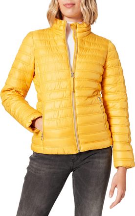 Tom Tailor Damen 1026519 Ultra Lightweight Steppjacke, 27507-Golden Pumpkin, XS