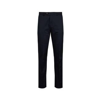 Aur&eacute;lien Pantalon slim chino en coton m&eacute;lang&eacute;