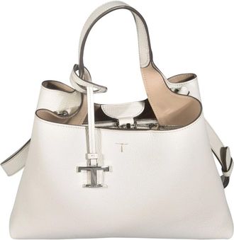 Tod's Femme, Sacs, Beige, Taille: ONE Size Petit sac &agrave; main en cuir