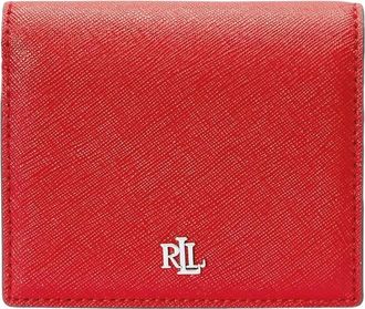 Ralph Lauren Femme, Accessoires, Rouge, Taille: ONE Size Cmpct Wallet Small