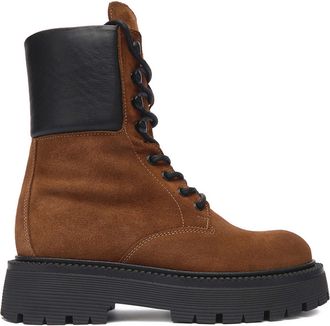 Badura Schnürstiefeletten Badura EO-AMIRA-8002 Braun