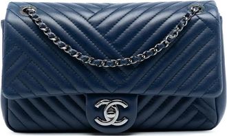 Chanel 2015-2016 Small Lambskin CC Crossing Flap shoulder bag - Blau