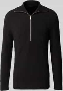 Drykorn Regular Fit Strickpullover aus elastischem Baumwoll-Mix