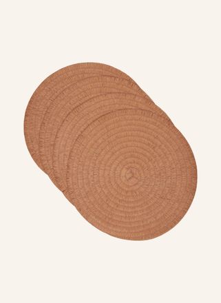 Pichler 4er-Tischset Wave rot