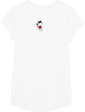 Peanuts Erdn&uuml;sse Snoopy Joe Cool Unisex Erwachsene Kurzarm T-Shirt Schwarz S