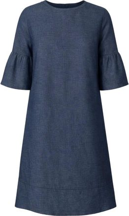 Gran Sasso Femme, Robes, Bleu, Taille: 38 FR Robes Courtes