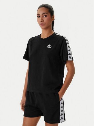 Kappa T-Shirt Banda Adi 371U6WW Schwarz Regular Fit