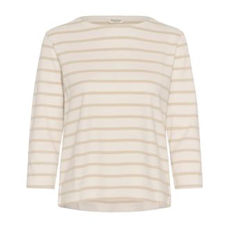 Part Two Long Sleeve Hauts - Femme - Tops - Beige - Taille: 40 FR