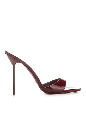 PARIS TEXAS Mules - Dunkelrot