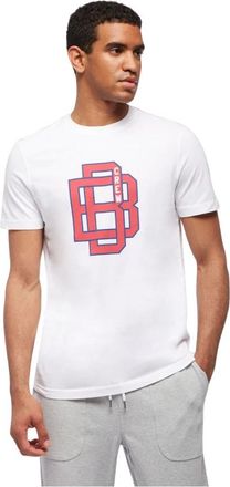 Brooks Brothers Homme, Tops, Blanc, Taille: S Graphic T-Shirt