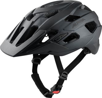 Alpina PLOSE MIPS - Sicherer und Komfortabler MIPS Enduro & MTB Fahrradhelm Mit Antibakteriellen Polstern Für Erwachsene, optimaler Schutz, Black matt, M (52