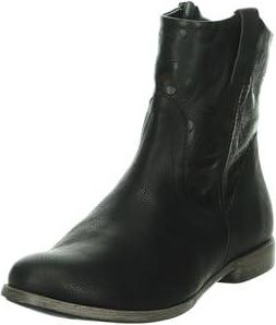Think Femme Agrat Textilfutter Bottine, Noir Combi 0000, 37.5 EU