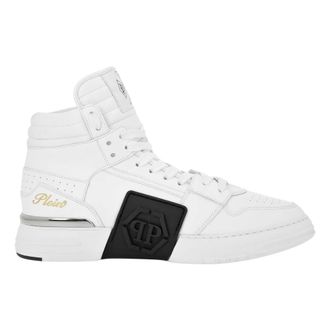 Philipp Plein unisex, Chaussures, Blanc, Taille: 41 EU Baskets Mid-Top Phantom Kicks