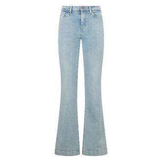 7 For All Mankind Flared Jeans - - Jeans - Damen - Blau - W27