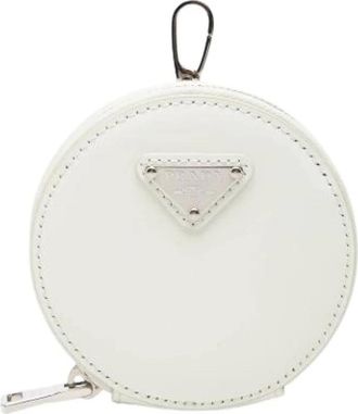 Prada Porte-monnaie Pre-owned - Femme - Pre-owned - Blanc - Taille: ONE Size
