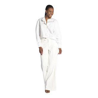Laurence Bras Damen, Blusen & Hemden, Wei&szlig;, MGr&ouml;&szlig;e