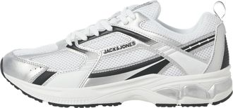 Jack & Jones Herren JFWTOKYO MESH Sneaker 12261964,Bright White Detail Black,44 EU