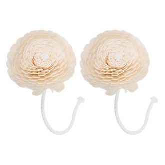 BESPORTBLE 2 St&uuml;ck Kleiner &Auml;therischer &Ouml;ldiffusor mit Biegsamem Baumwollseil und Austauschbaren Duftblumen Blumenduftdiffusor f&uuml;r Zuhause B&uuml;ro und Auto