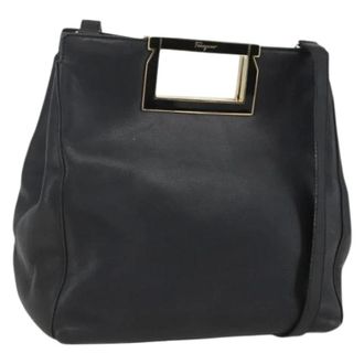 Ferragamo Handbag Pre-owned - Femme - Pre-owned - Noir - Taille: ONE Size