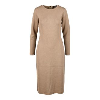 Fabiana Filippi Strickkleid mit Rei&szlig;verschluss - - Dresses - Damen - Braun - L