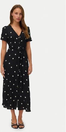 Vero Moda Hemdkleid Joan 10343501 Schwarz Regular Fit