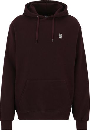 Iriedaily Herren Hoodie Play Different Bio-Baumwolle Regular Fit aubergine