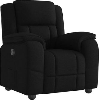 vidaXL Relaxsessel Schwarz Stoff - Vidaxl