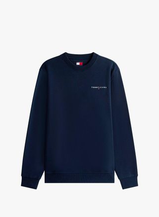 Tommy Hilfiger Sweat droit en coton m&eacute;lang&eacute;